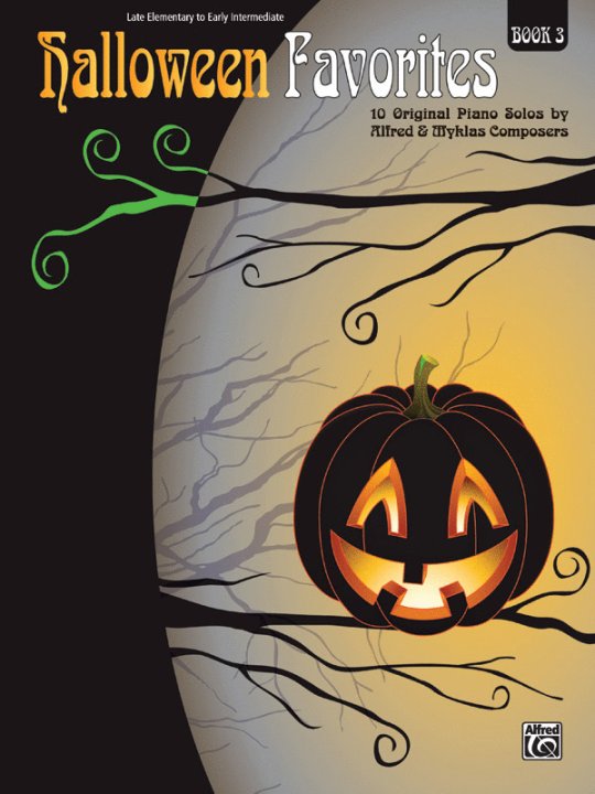 Halloween Favorites, Book 3: 10 Original Piano Solos by Alfred and Myk